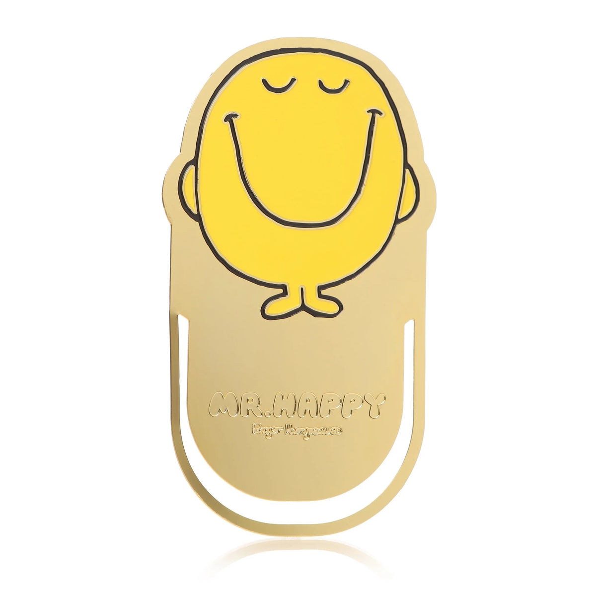 Mr Men (Mr Happy) - Metal Bookmark – Hunt's Bookshop